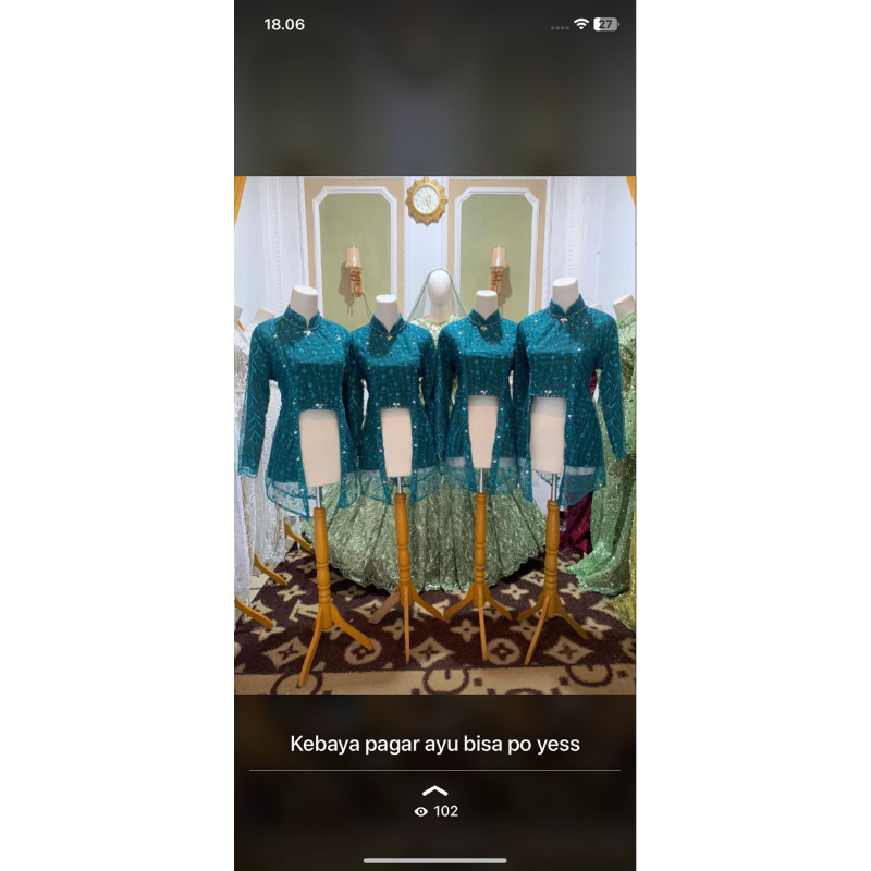 Jual kebaya pagar ayu | Shopee Indonesia