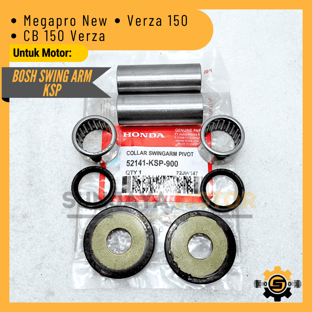 Jual Bush Fork Original Honda KSP Bosh Swing Arm New Megapro Verza 150 ...