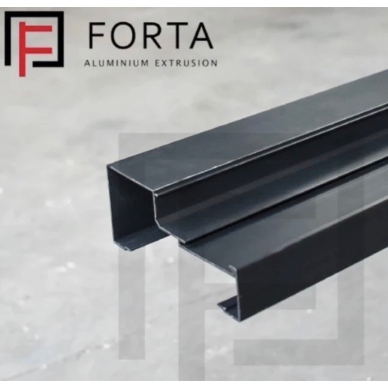 Jual Aluminium Forta Kusen 4" 0558 Kusen Z Polos Aluminium Batangan ...