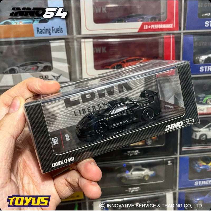 Jual Inno64 Inno - LBWK Ferrari F40 Full Carbon Black | Shopee Indonesia