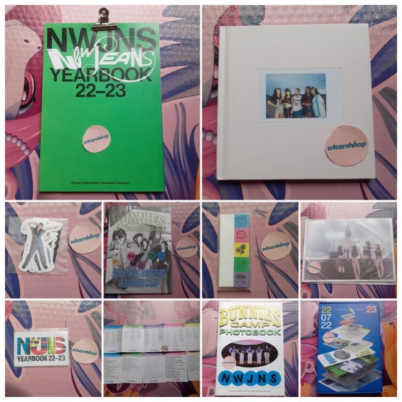 Jual (SHARING) (READY) NEWJEANS YEARBOOK 22-23 OFFICIAL photobook sticker | Shopee Indonesia