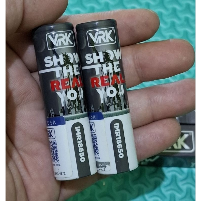 Jual VRK Battery / Baterai 18650 3500mAh Original. Like New | Shopee ...