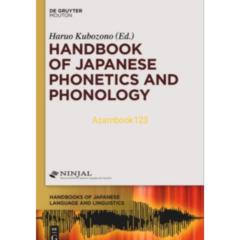 Jual Buku Handbook of Japanese Phonetics and Phonology | Shopee Indonesia