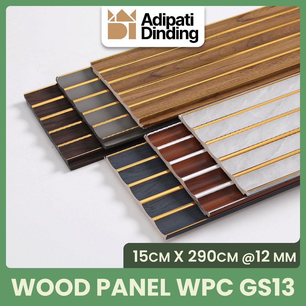 Jual WOOD PANEL 3D KODE GS-13 | WALL PANEL WPC TEBAL 20 MM LEBAR 15 CM ...