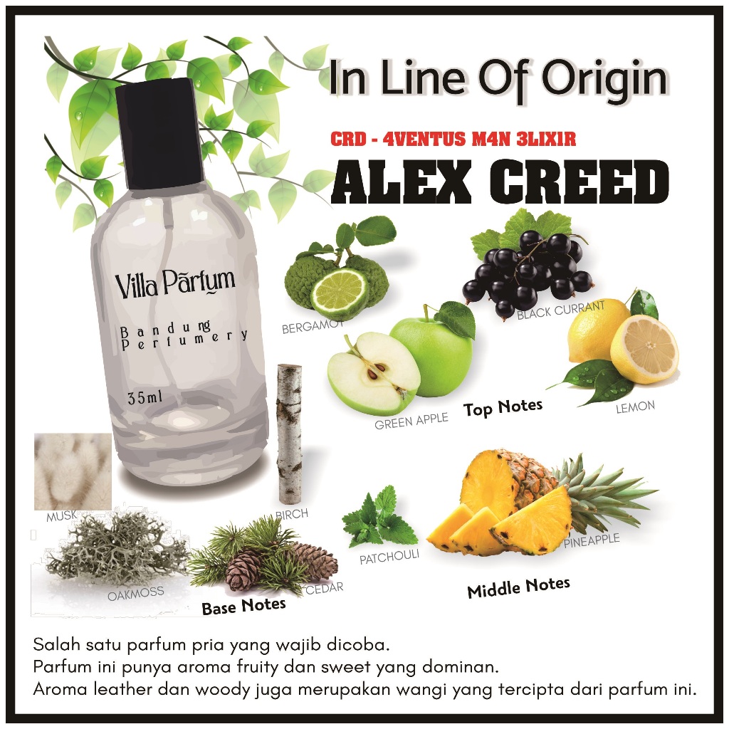 Jual Parfum CRD - Aventus (Alex Creed)villaparfum | Shopee Indonesia