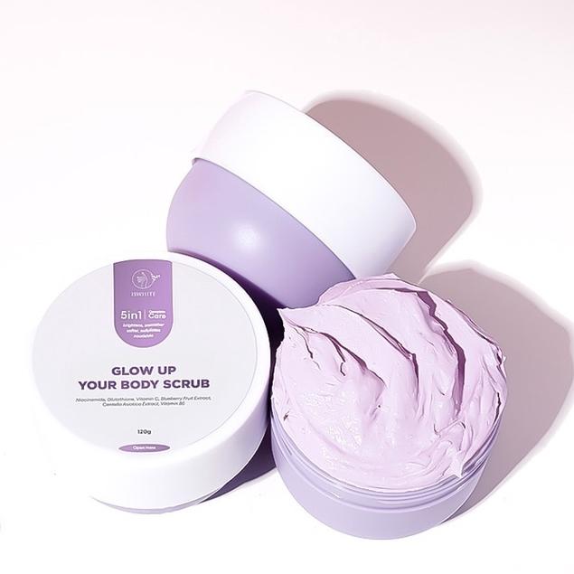 Jual ISWHITE Glow Up Your Body Scrub - Scrub Badan | Shopee Indonesia