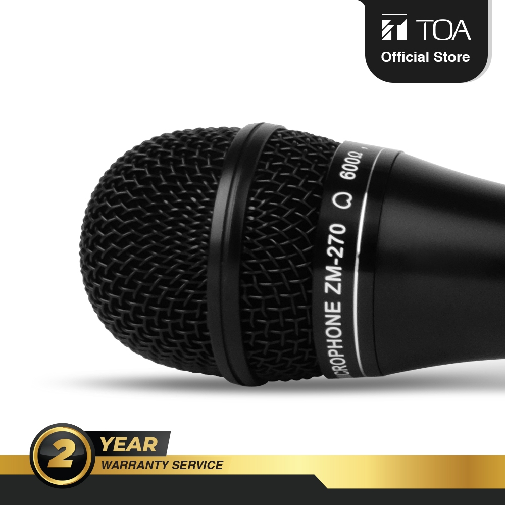 Jual TOA ZM-270 Dynamic Microphone | Shopee Indonesia