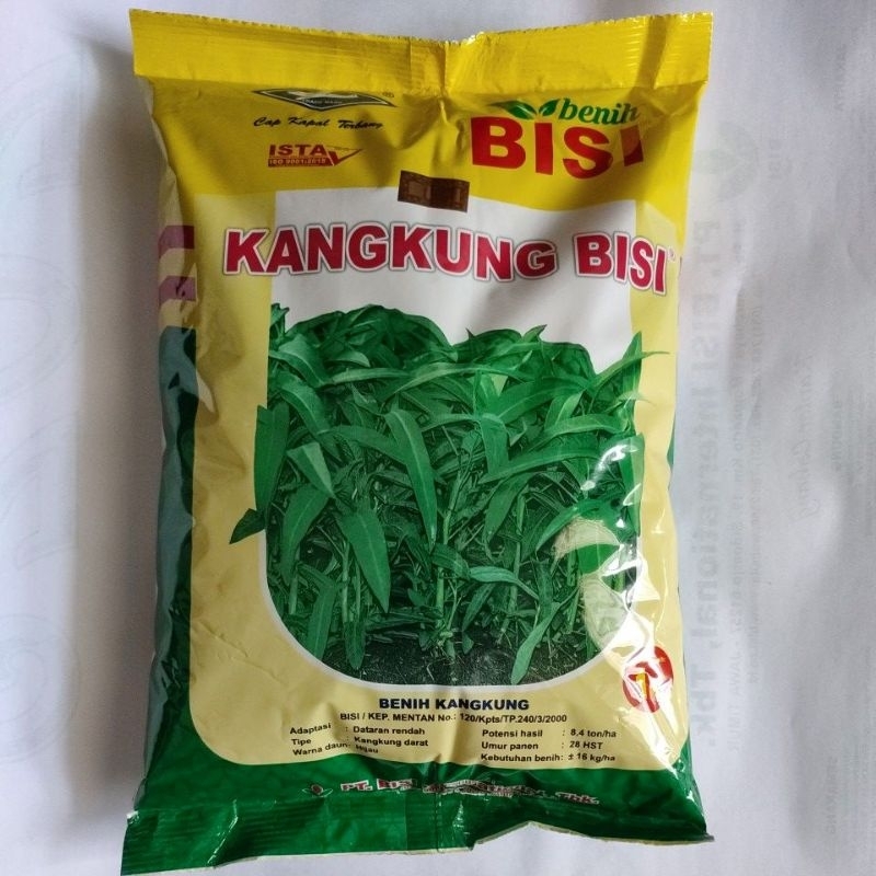 Jual Benih kangkung bisi 1 kg +- 23.800 biji benih unggul | Shopee ...