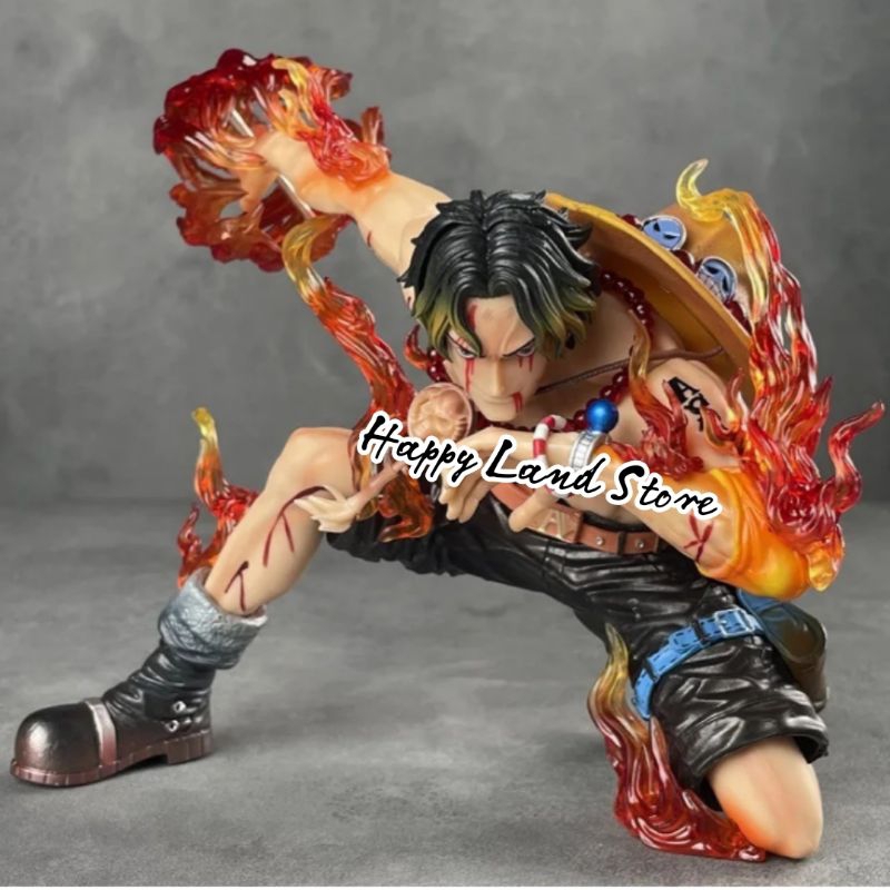 Jual Action Figure One Piece Anime Portgas D Ace Pt Battle Damaged ...