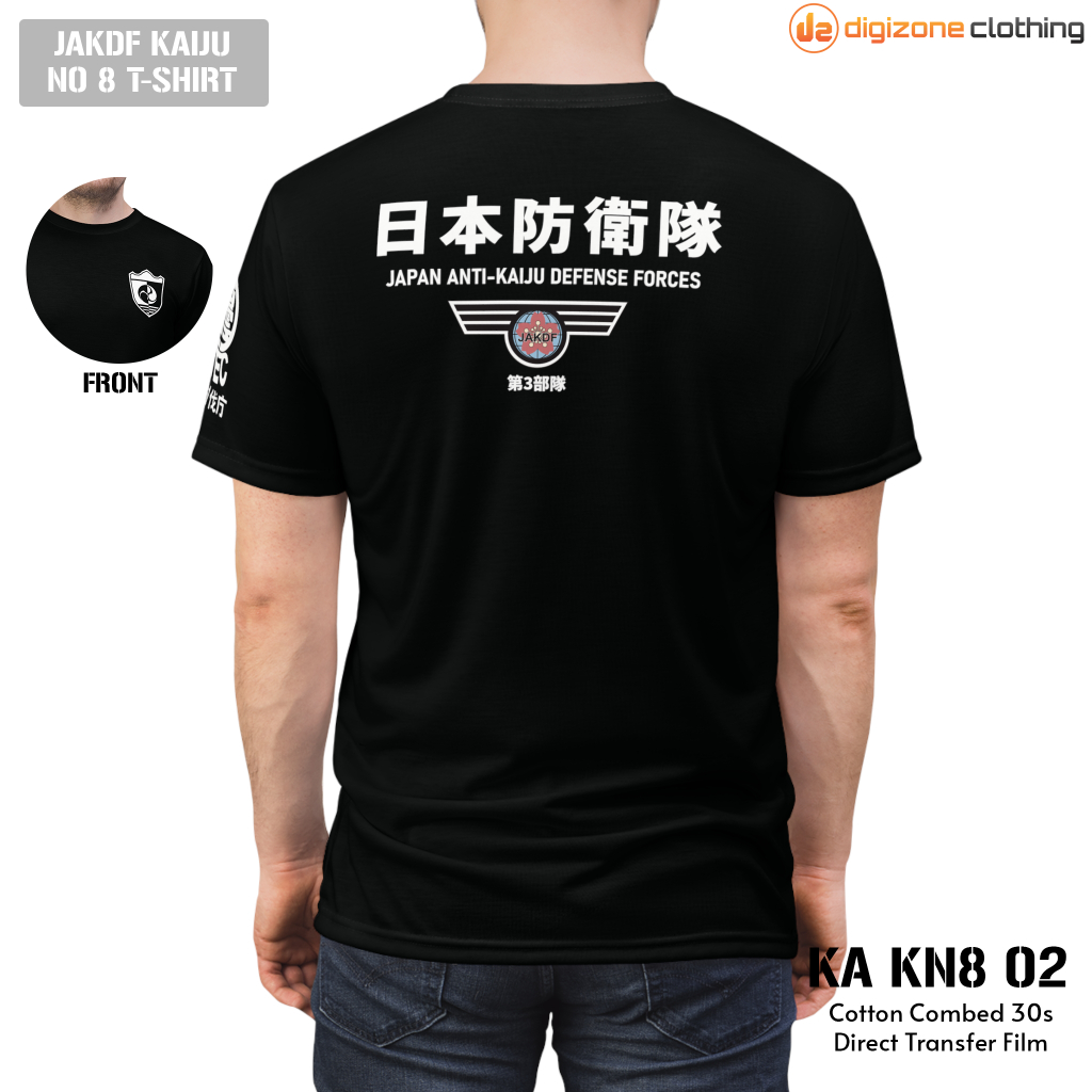 Jual Kaos Anime Kaiju no 8 Japan Anti Kaiju Defense Force KA KN8 02 ...