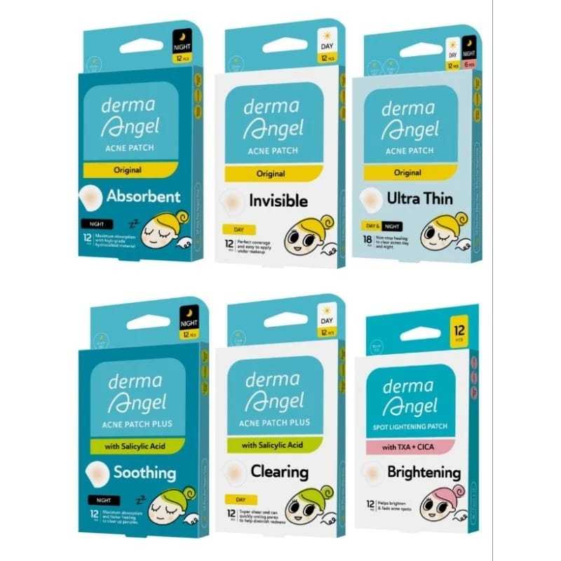 Jual Derma Angel Acne Patch Plus I Day I Night | Shopee Indonesia