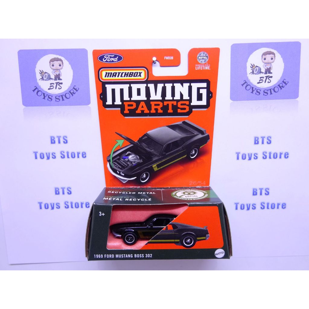 Jual Matchbox Ford Mustang Boss 302 Hitam | Shopee Indonesia