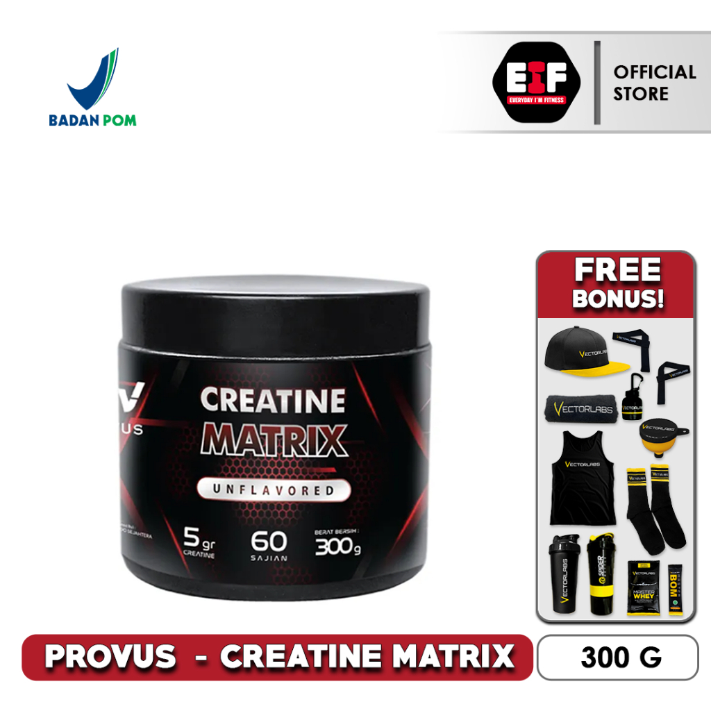 Jual PROVUS Creatine Matrix 120gr / 250gr / 300gr | Shopee Indonesia
