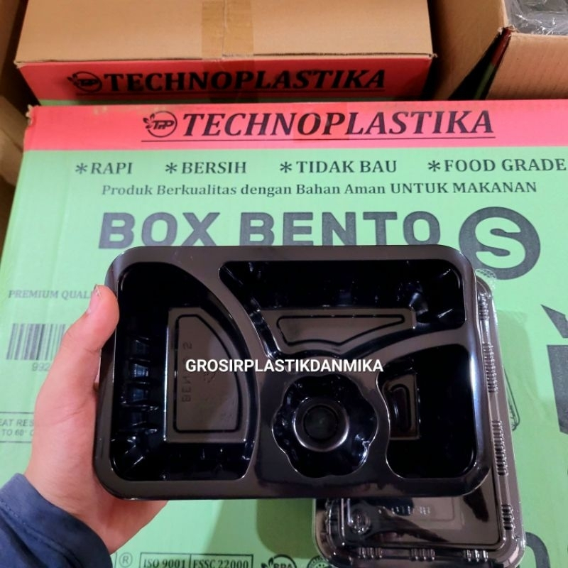 Jual star [ 1 PACK ] MIKA BOX BENTO S / MIKA BENTO SEKAT 4 MINI ISI 50 ...