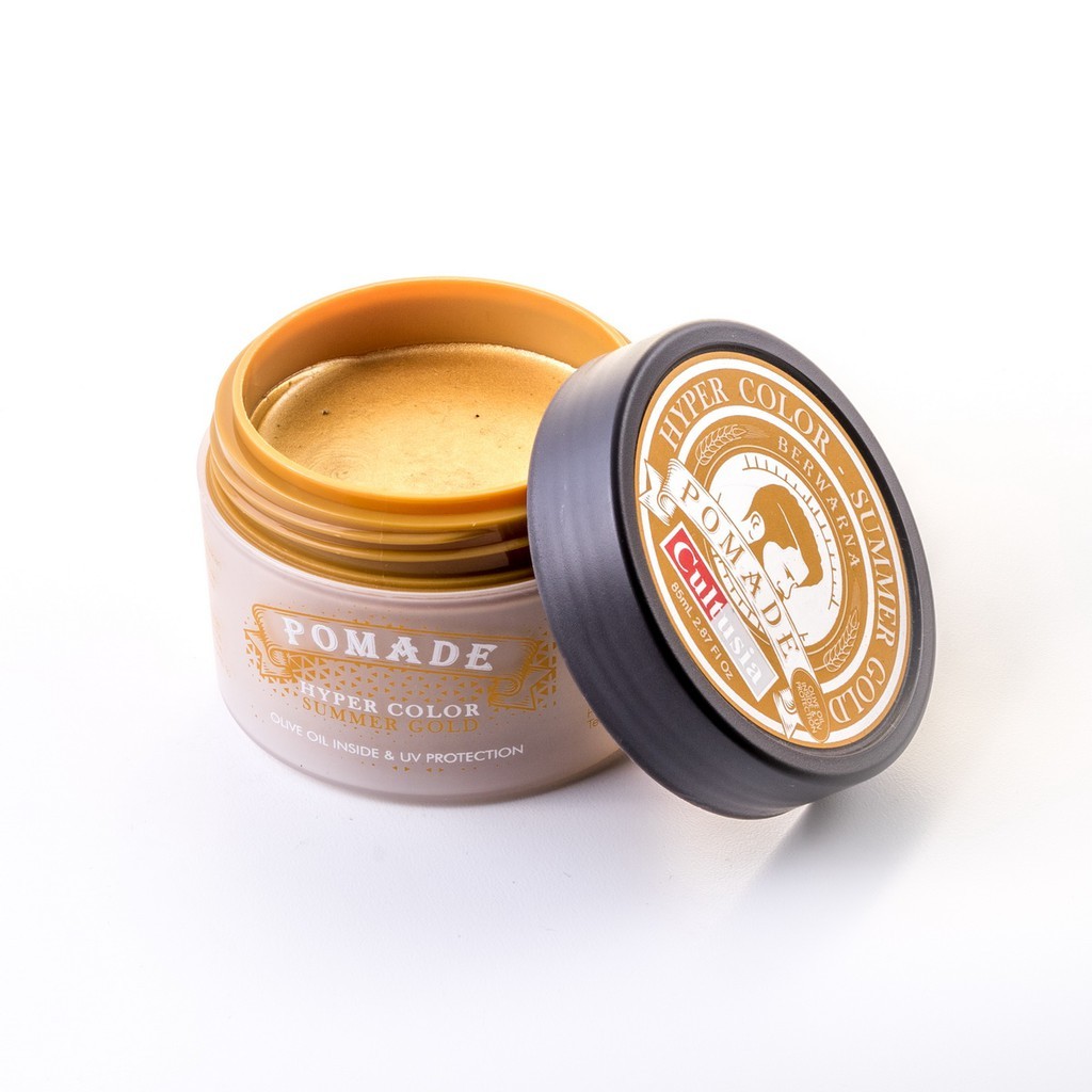 Jual Cultusia Pomade Hyper Color Summer Gold-Pomade Warna Gold 85ml ...
