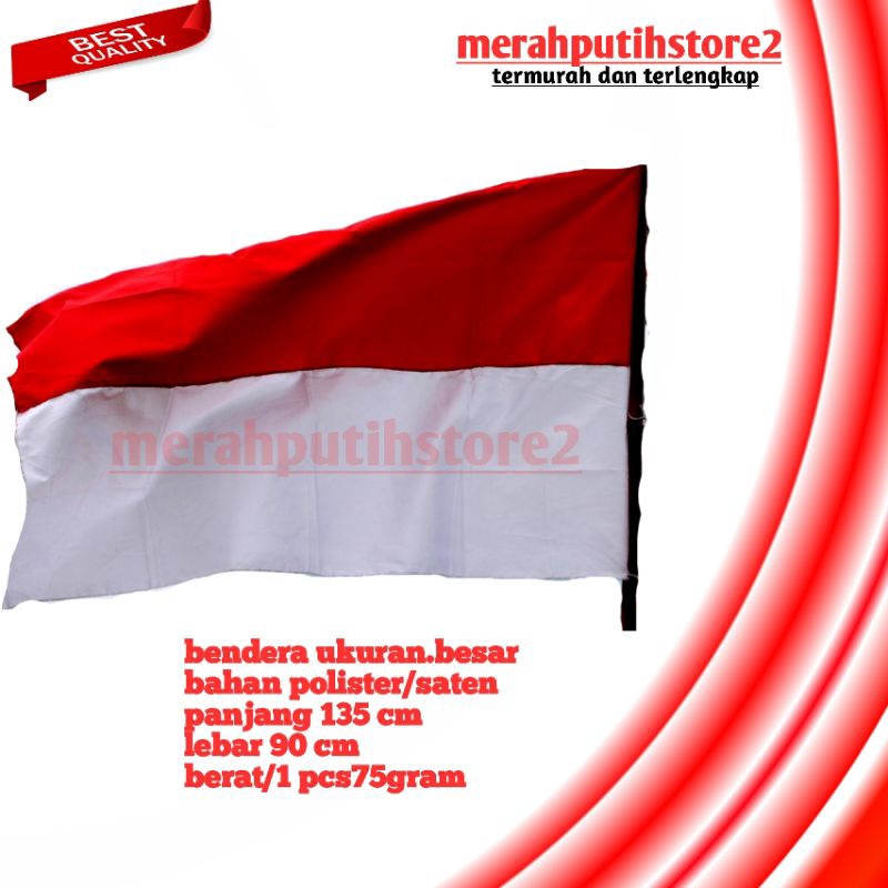 Jual BENDERA MERAH PUTIH BESAR | Shopee Indonesia