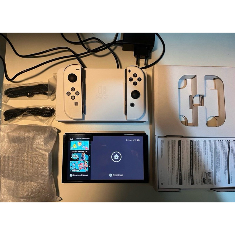 Jual Nintendo Switch OLED OFW (white set) second | Shopee Indonesia