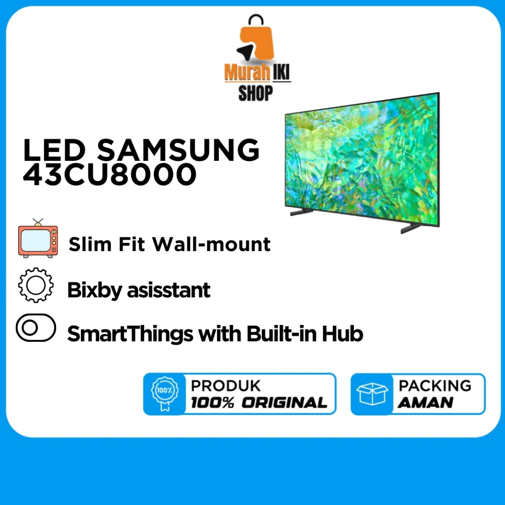 Jual LED SAMSUNG 43CU8000 | Shopee Indonesia
