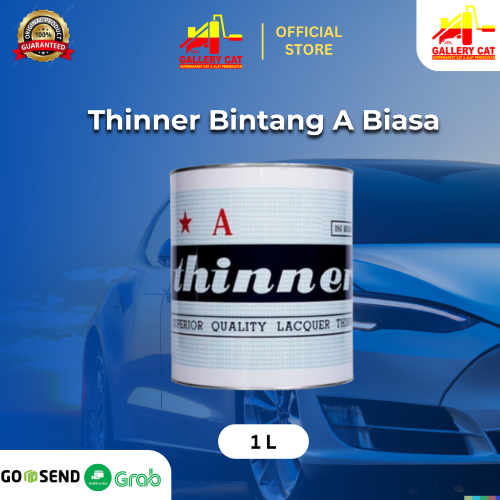 Jual THINNER BINTANG A BIASA 1 LITER | Shopee Indonesia