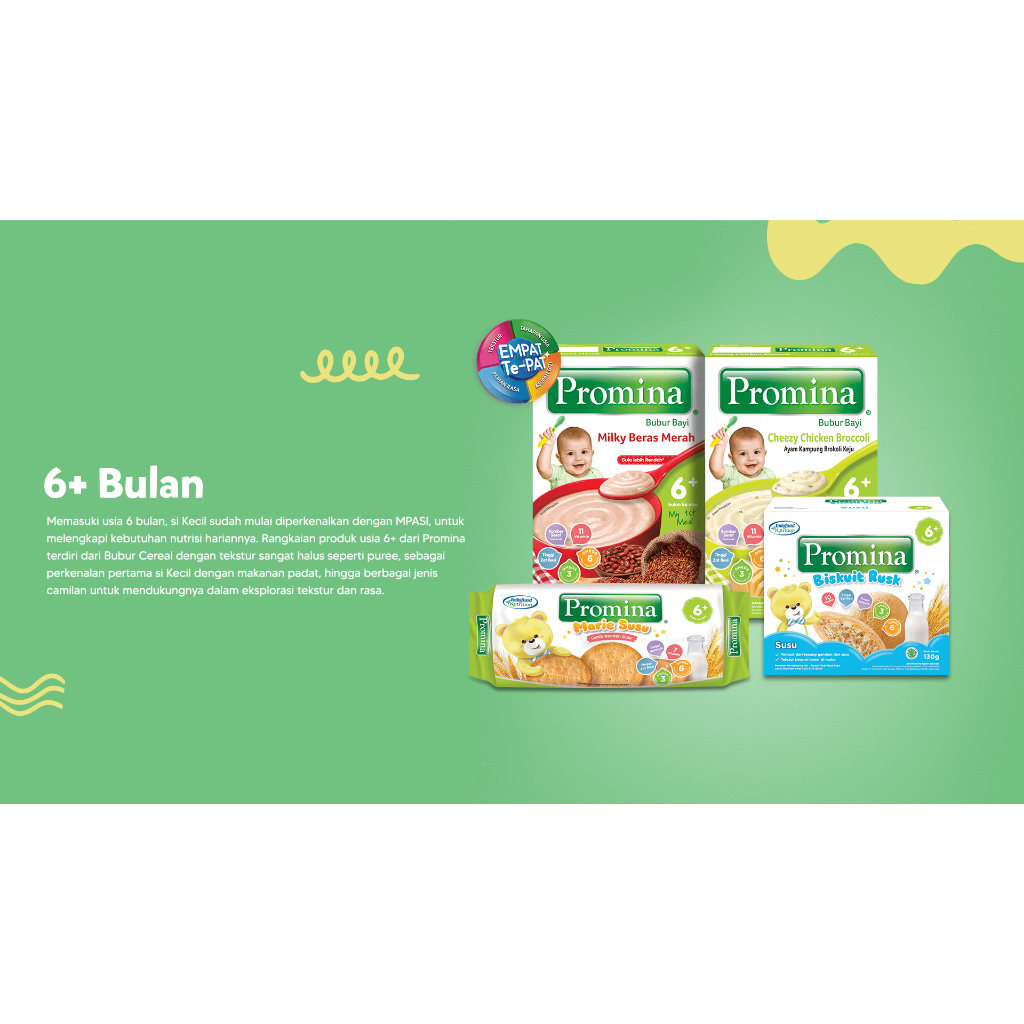 Jual Pendamping Mpasi Promina Untuk Bayi Usia 6 Bulan Keatas | Shopee ...