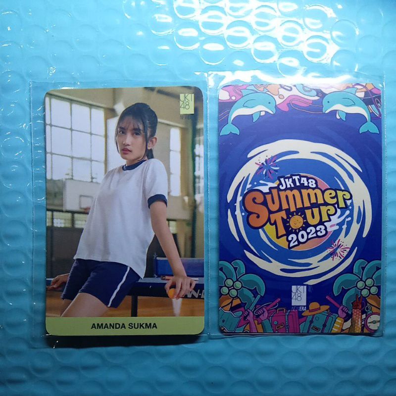 Jual photocard jkt48 summer tour Amanda Sukma | Shopee Indonesia