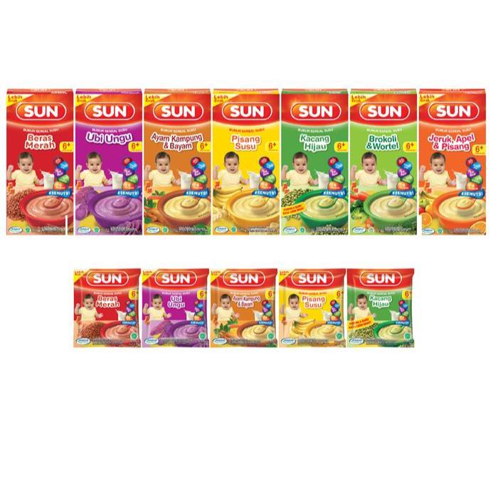 Jual Bubur Sereal Susu Sun 6+ Bulan (Pendamping Mpasi) | Shopee Indonesia