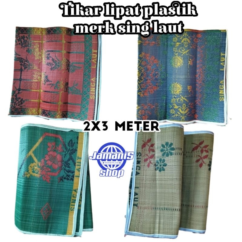 Jual Tikar Plastik Jumbo Singa laut 2 X 3 meter Tikar lesehan Tikar ...