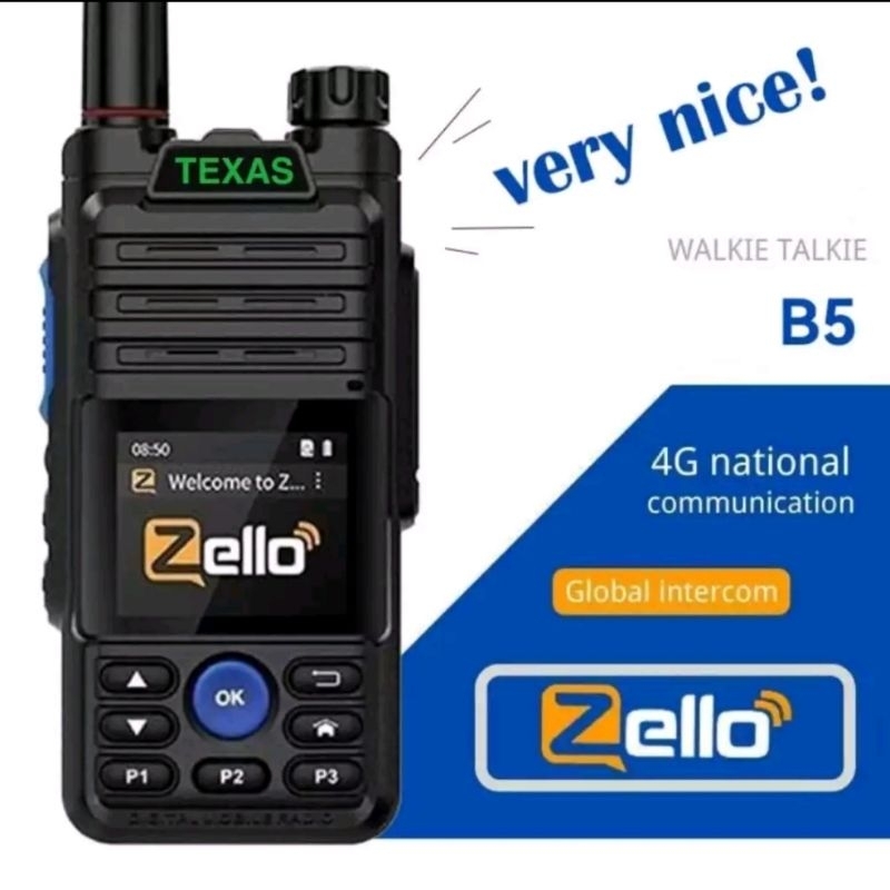 Jual Texas B5 HT PoC 4G LTE TS3 | Shopee Indonesia