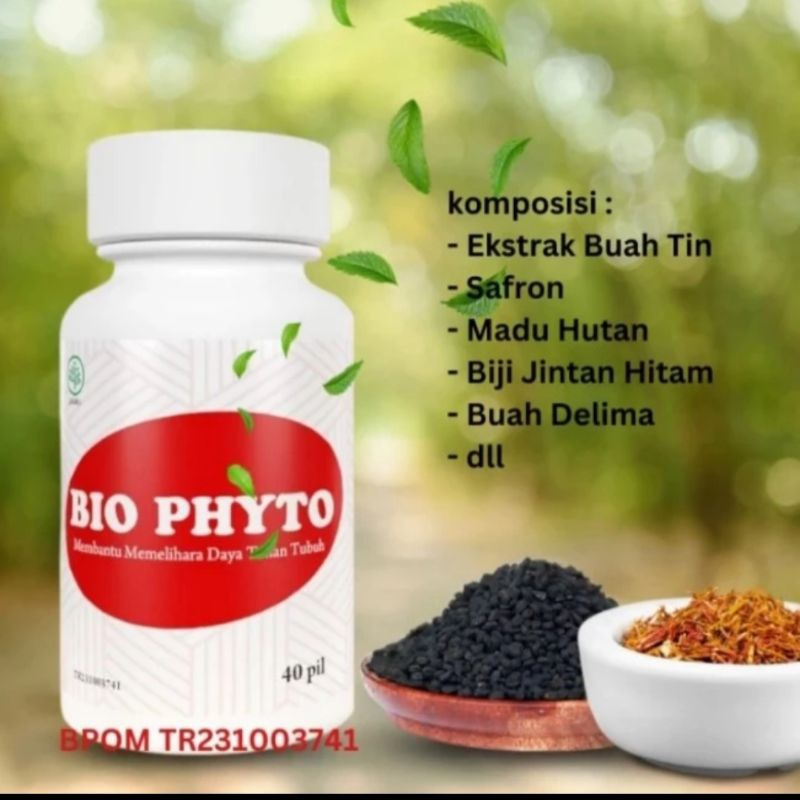 Jual BIO PHYTO PIL HITAM 45 BUTIR [KEMASAN BARU] | Shopee Indonesia