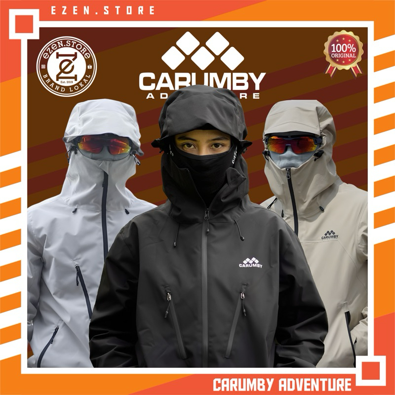 Jual Carumby Drizzle Monsoon Gorpcore Waterproof ORIGINAL | Shopee ...
