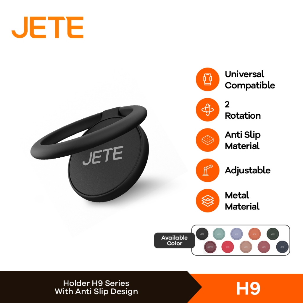 Jual JETE H9 | Ring HP Holder Stand HP / Ring Cincin | Shopee Indonesia