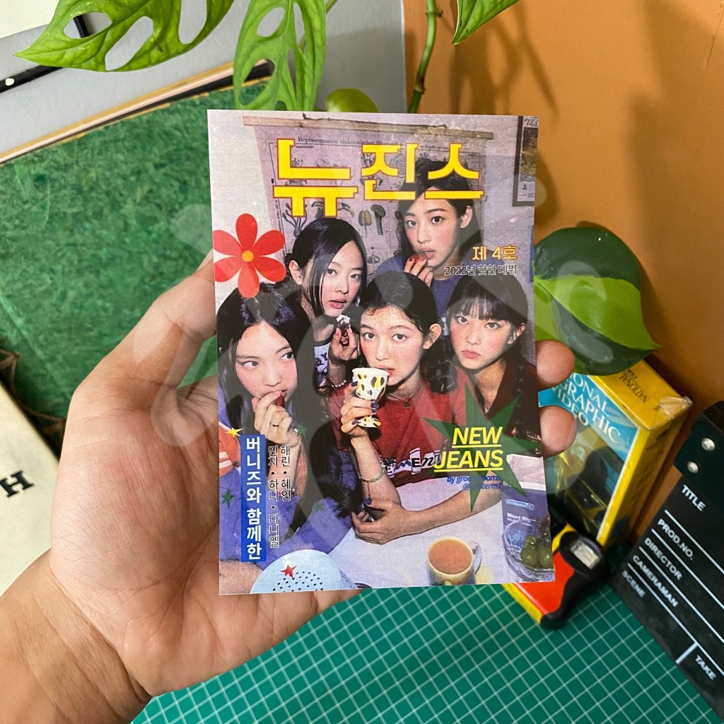 Jual stiker new jeans / stiker poster / sticker aesthetic / sticker ...