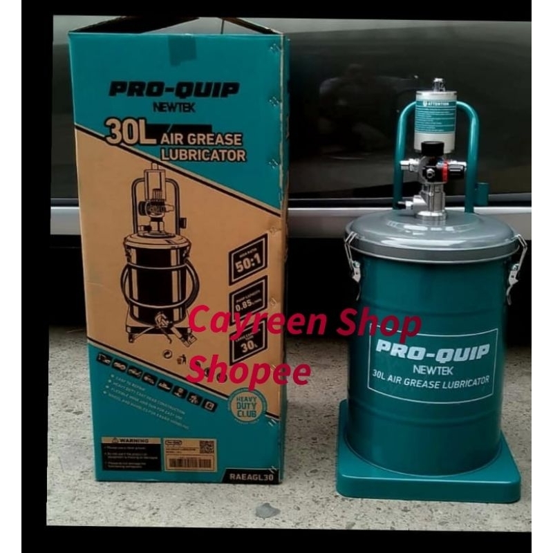 Jual Pompa Oli Angin Air Grease Lubricator 30L @ Grease Pump Pro Quip ...