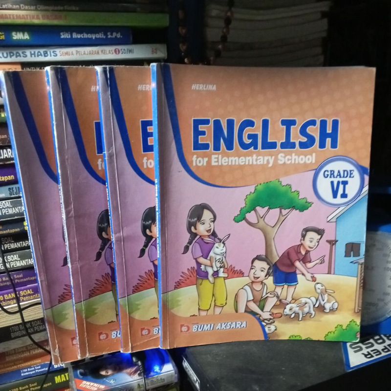 Jual BUKU BAHASA INGGRIS/ENGLISH FOR ELEMENTARY SCHOOL UNTUK SD KELAS 4/IV PENERBIT BUMI AKSARA ...