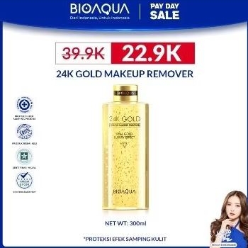 Jual (READY) TONER BIOAQUA 24K GOLD 300ML | Shopee Indonesia