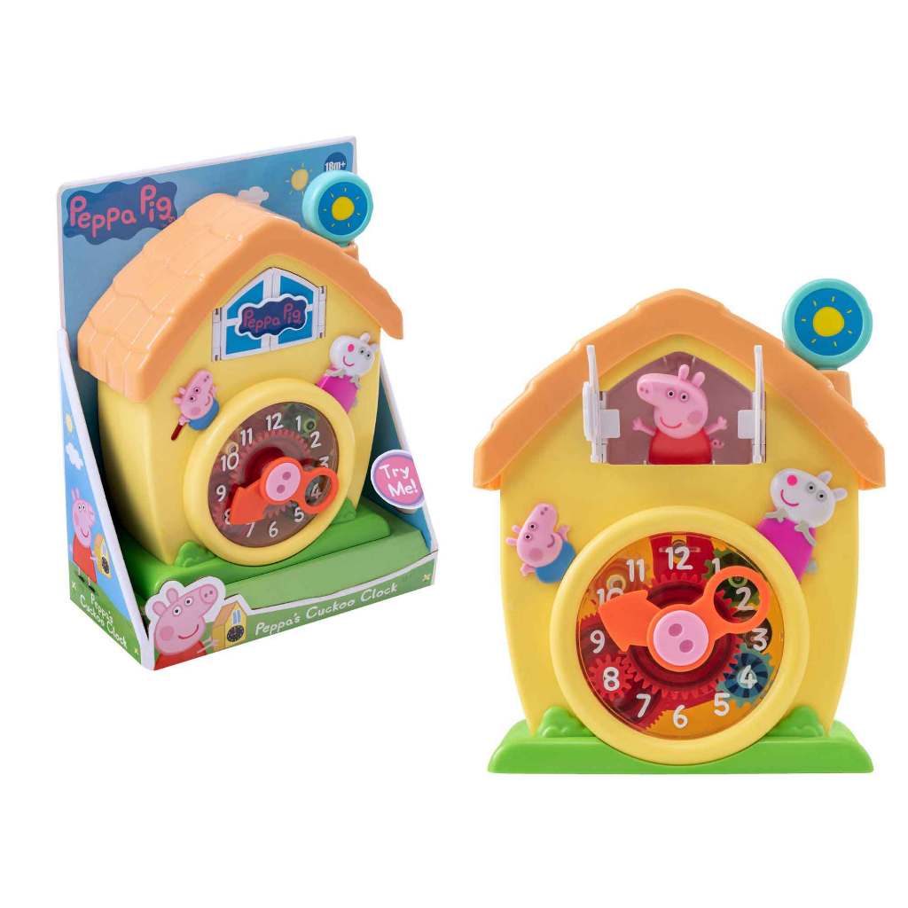 Jual Peppa Pig Cuckoo Clock Mainan Anak Jam Dinding | Shopee Indonesia