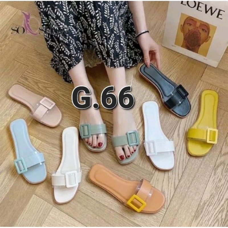 Jual SANDAL TEPLEK WANITA GESPER G66 | Shopee Indonesia