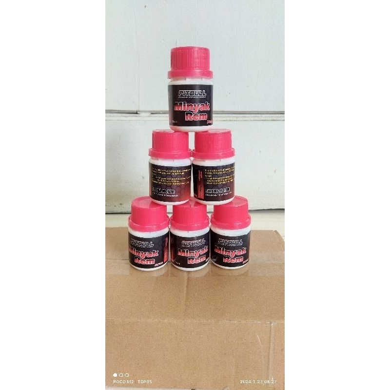 Jual MINYAK REM PITBULL DOT 3 50ML ORIGINAL | Shopee Indonesia