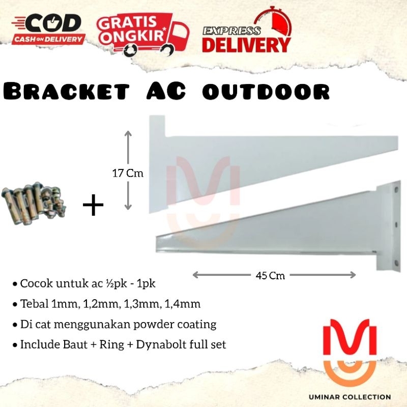 Jual Bracket AC Outdoor | Pangkon AC | Siku AC | Dudukan AC Kanan Kiri ...