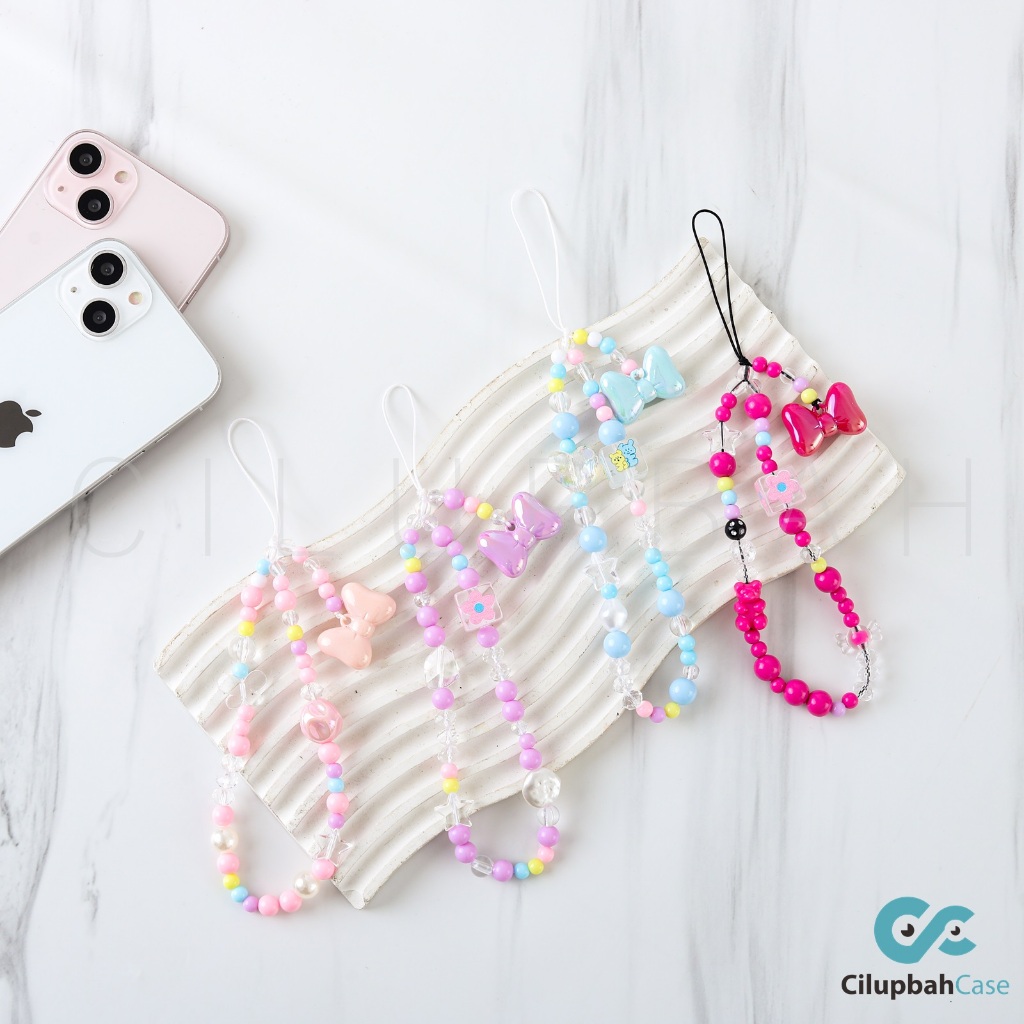 Jual Colourfull Lanyard Gantungan HP / Gantungan Kunci / Lanyard HP ...