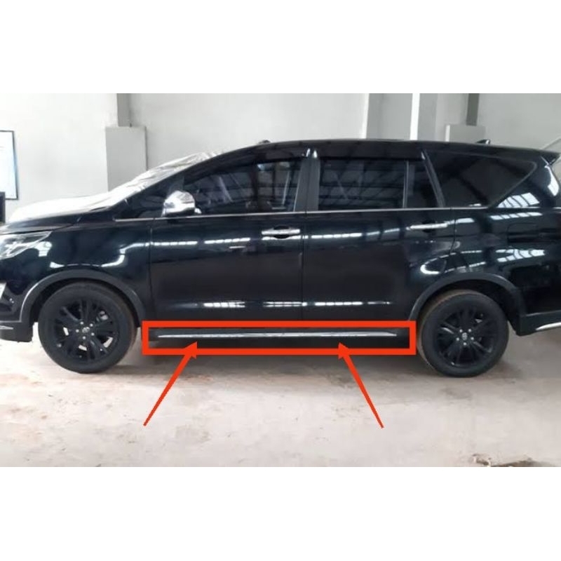 Jual Side Skirt BodyKit Samping Cover Trisplang Innova Venturer ...