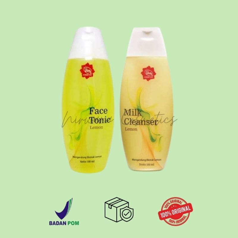 Jual 𝐍𝐢𝐫𝐰𝐚𝐧𝐚 - Viva Lemon Face Tonic & Milk Cleanser 200 ML | Shopee ...
