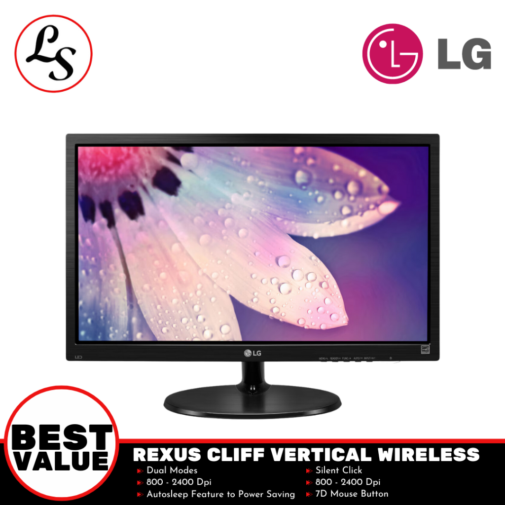 Jual LG MONITOR LED 19M38H HDMI VGA | Shopee Indonesia