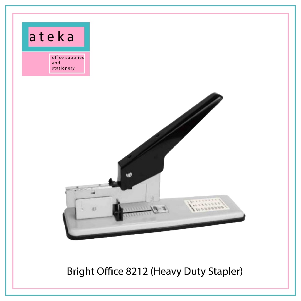 Jual Alat Penjilidan Buku/Stapler | Bright Office 8212 (Heavy Duty ...