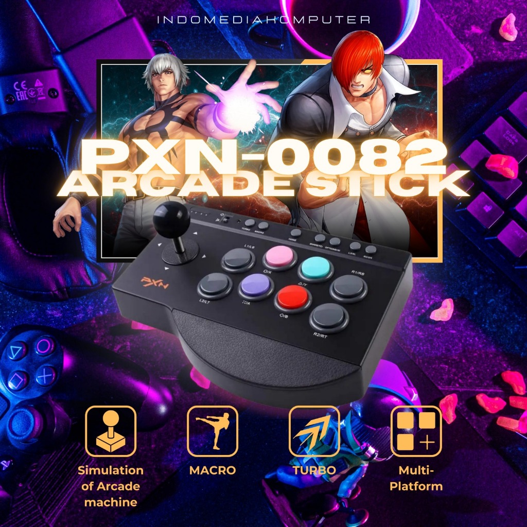 Jual GAMEPAD ARCADE STICK PXN-0082 | Shopee Indonesia