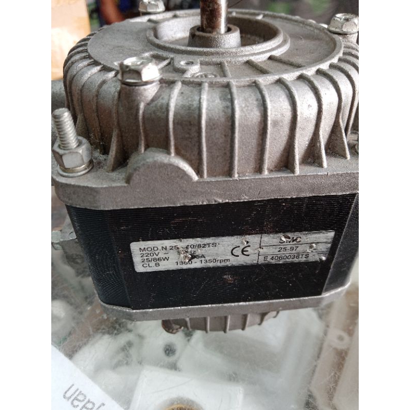 Jual Dinamo Motor Fan Kulkas Showcase Kondensor 25W | Shopee Indonesia