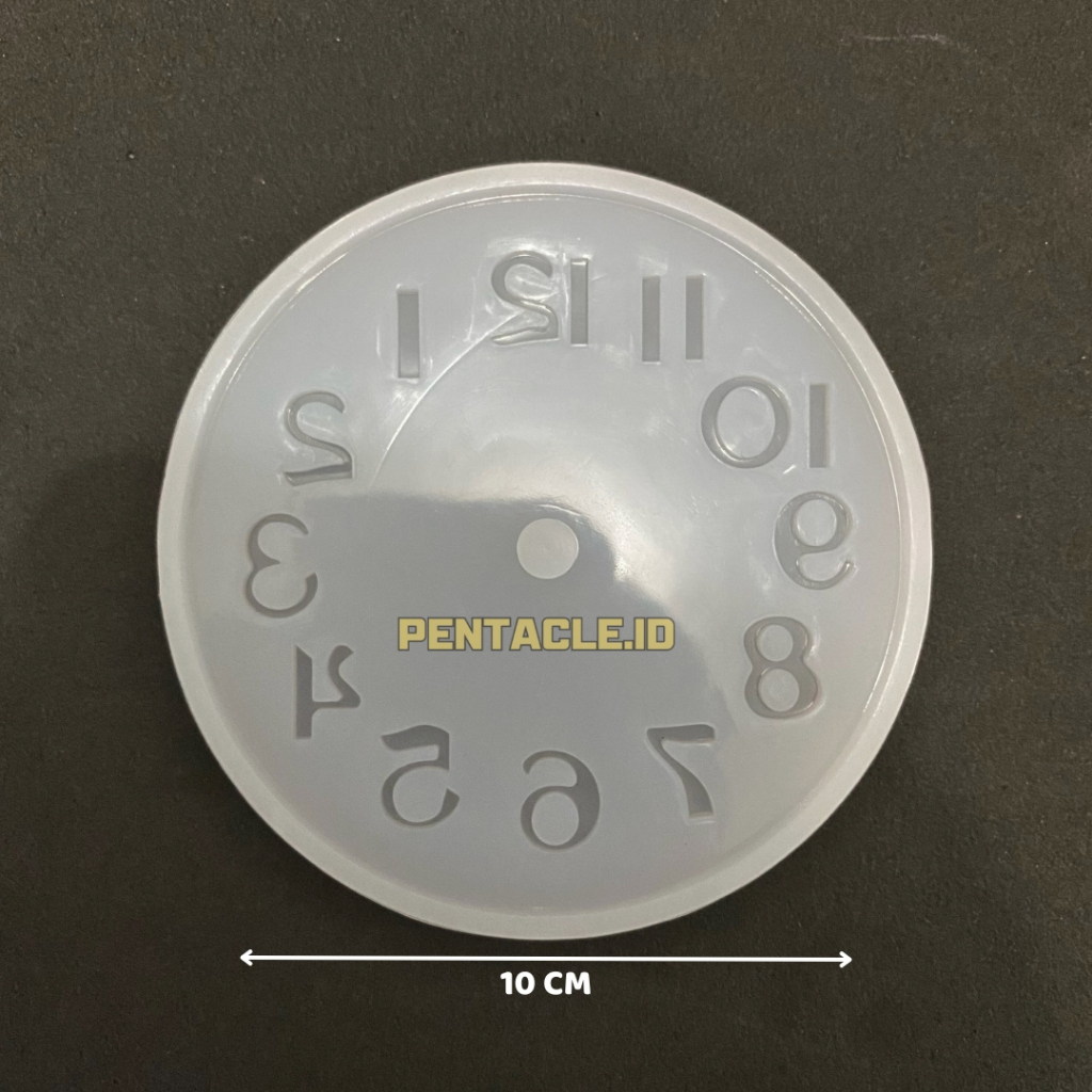 Jual Cetakan Resin Bentuk Jam Dinding Kecil Silicone Clock Watch Mini ...