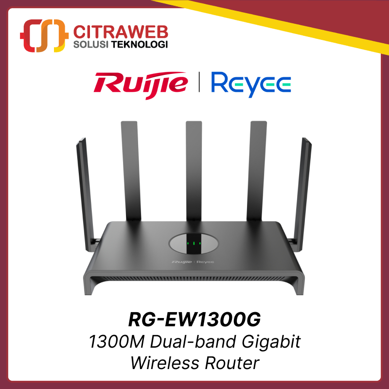 Jual Ruijie Reyee RG-EW1300G 1300M Dual-band Gigabit Wireless Router ...