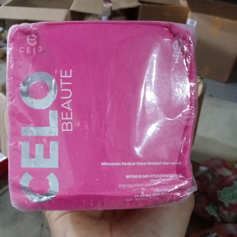 Jual CELO BEAUTE minuman serbuk rasa strawbery & lemon 200g.exp 05/2025 ...