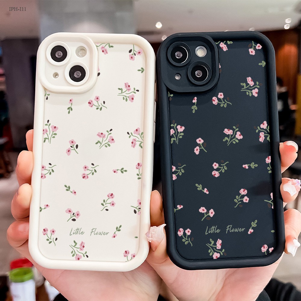 Jual Casing iPhone Small Flower Casing Silikon Tahan Benturan iPhone 7 ...